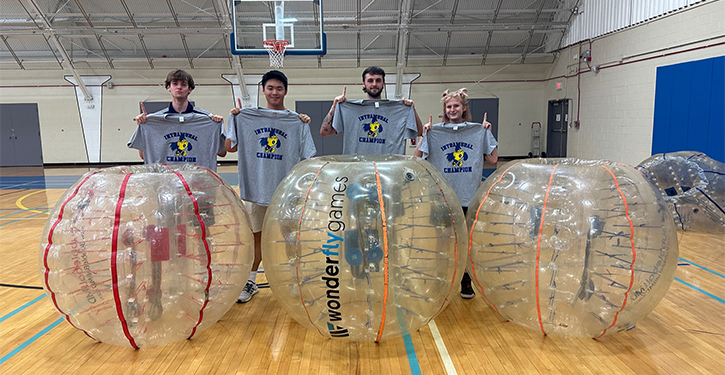 University of Delaware has a Ball with Bubble Soccer - Campus Rec Magazine